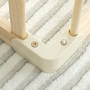 Conababy Baby Playpen Play Fence Gate Play Pen Wood Large,Playpens for Babies and Toddlers Kids Indoor,Baby Play Yards Gym Area,Baby Day Care Play Pin(180x240CM)…