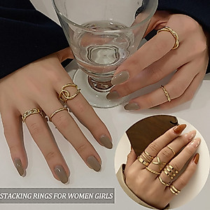 Dodder 70 Pcs Vintage Gold Knuckle Rings Set for Women, Boho Crystal Finger Rings Aesthetic Heart Chunky Ring, Silver Stackable Midi Rings Pack for Gift