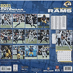 Los Angeles Rams 2021 Calendar