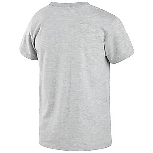 New Balance Girls' Athletic T-Shirt - 3 Pack Active Performance Sports Tee Bundle (7-16), Size 7-8, PurpleWhiteGrey