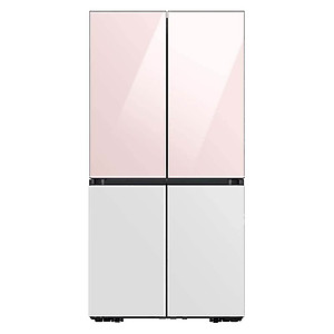 Samsung RAF18DBB12 Bespoke 4-Door Flex Refrigerator Panel - Bottom Panel - White Glass