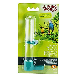 Living World Combo Waterer and Feeder, Small (Colors May Vary)