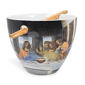 Boom Trendz Bowl Bop Last Ramen Supper Japanese Dinner Set | 16-Ounce Ramen Bowl, Chopsticks
