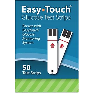 Easy Touch Blood Glucose Test Strips - 50 ct, Pack of 6