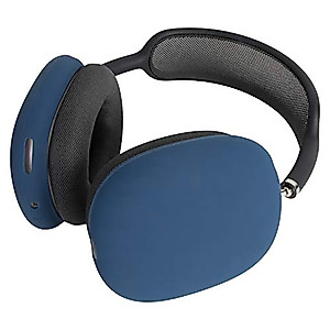 co2CREA Silicone Carrying Case Replacement for Apple AirPods Max Headphone (Sky Blue)