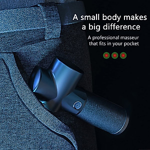 Hand-Held Muscle Massage Gun Deep Tissue Percussion Muscle Back Neck Head Body Shoulder Massager Tools,for Athletes Relieve Sore Muscles and Stiffness