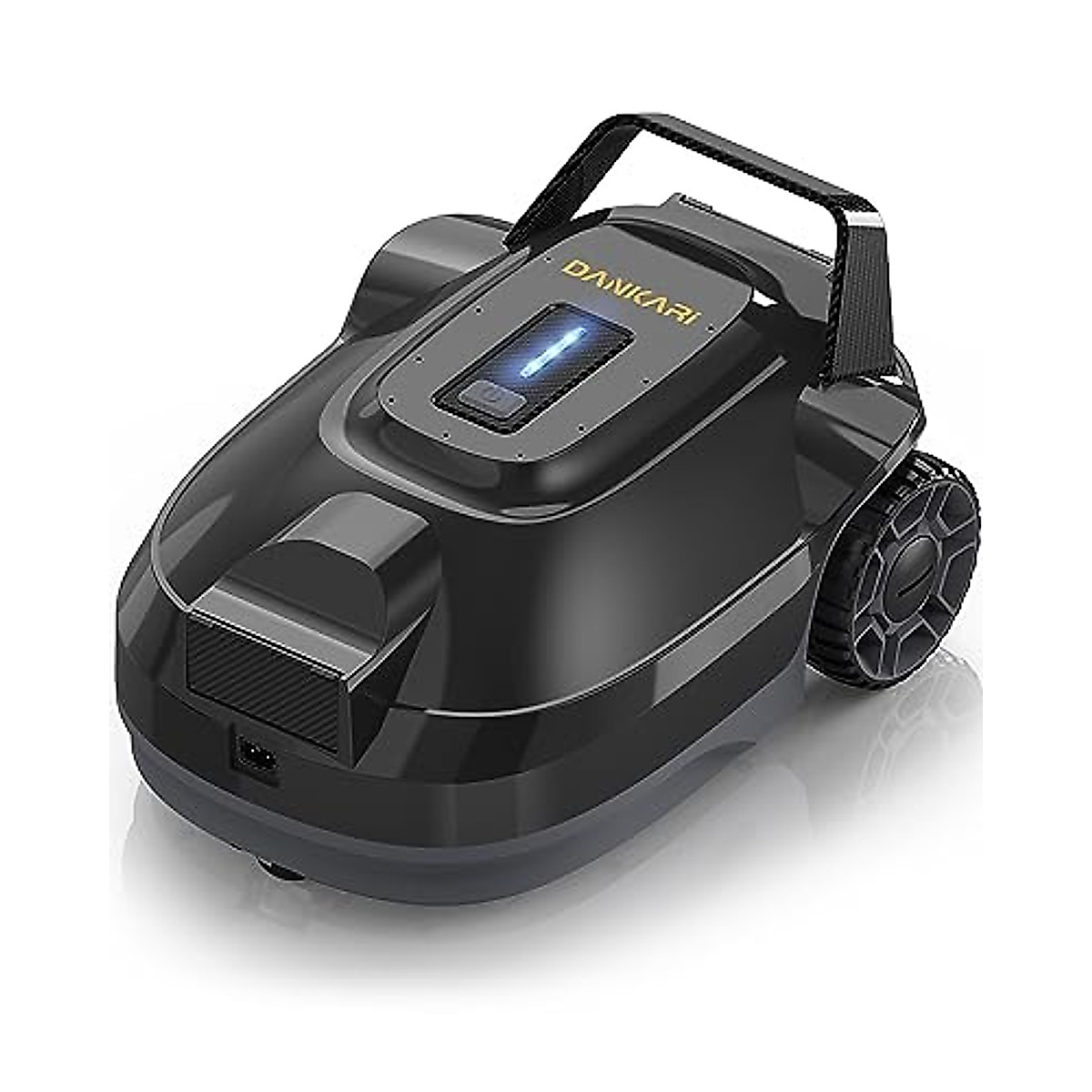 DANKARI Cordless Pool Robot Vacuum, Rechargeable Robotic Pool Cleaner for Above Ground & In-Ground Swimming Flat Pools