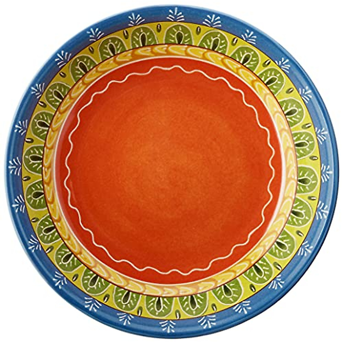 Certified International Valencia Soup/Pasta Bowl (Set of 4), 9.25", Multicolor