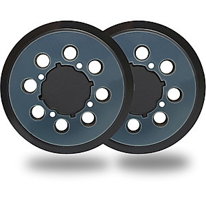 2 Pack 5 Inch 8 Hole Hook and Loop Replacement Sander Pads for DeWalt DWE6421-B2 DWE6421-B3 DWE6423/6423K DWE6421/6421K DCW210B Random Orbit Sander - Sanding Backing Pad