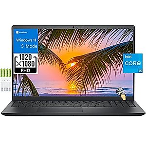 Dell Inspiron 15 3000 3511 Laptop Computer, 15.6" FHD Touchscreen, 11th Gen Intel Quad-Core i5-1135G7, 16GB RAM, 1TB PCIe SSD, Numeric Keypad, Windows 11 Home (S Mode), Wi-Fi, Webcam, HDMI, w/Battery