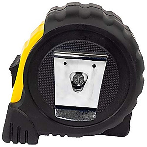 Komelon SM5425 Speed Mark Gripper Acrylic Coated Steel Blade Measuring Tape, 1-Inch X 25Ft , White