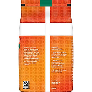 Dunkin' Decaf Medium Roast Ground Coffee, 20 Ounce (Pack of 6)