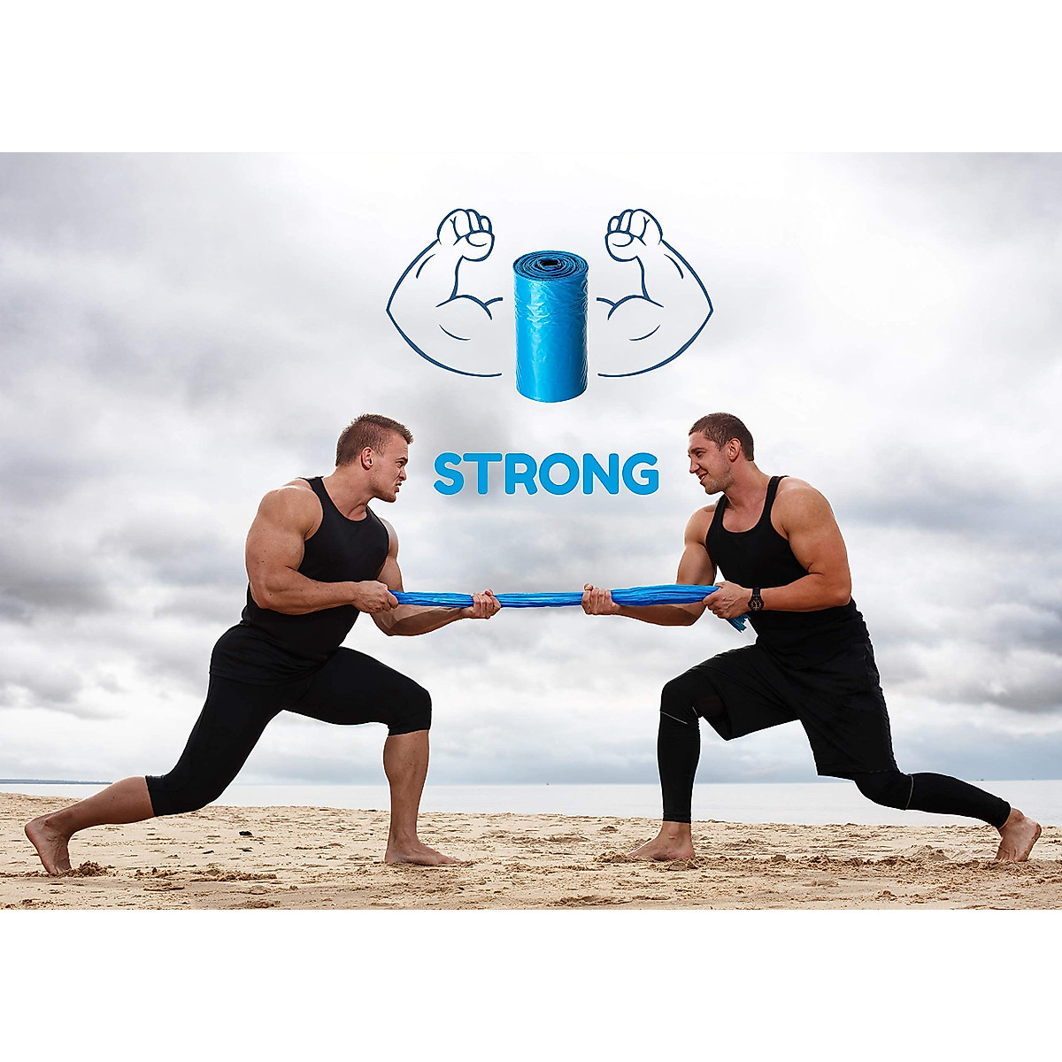 Toolik Diaper Bag Dispenser with 225 Disposable Unscented Waste Bags (15 Refill Rolls) for Baby and Toddler Poop or Dirty Clothes, Essential for Travel and Quick Change on The Go, Bundle