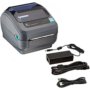 ZEBRA GK420D Direct Thermal Only Desktop Printer - USB and Ethernet Connectivity, 203 dpi, 8 IPS, 4.09" Max Print Width, Monochrome Barcode Label - GK42-202210-000, JTTANDS