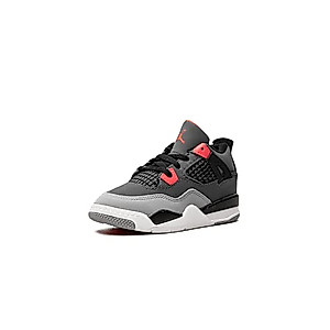 Jordan Toddler Air Jordan 4 TD BQ7670 061 Infared - Size 2C White