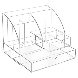 Outanaya Acrylic Desk Drawer Clear Storage Organizer Jewelry Organizer Transparent Storage Drawers
