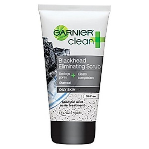 Garnier Clean Scrub Blackhead Eliminating 5 Ounce (145ml) (3 Pack)