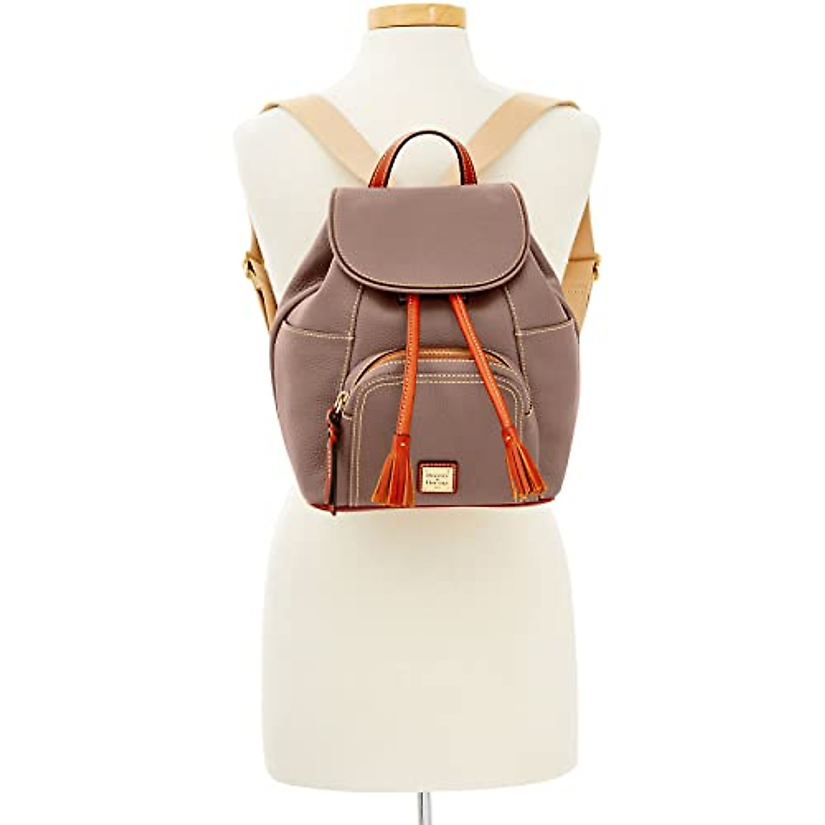 Dooney & Bourke Handbag, Pebble Grain Medium Murphy Backpack - Elephant