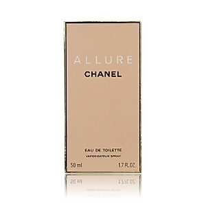 Allure By Chanel, Eau De Toilette Natural Spray, 1.7 Ounce (50 ml)