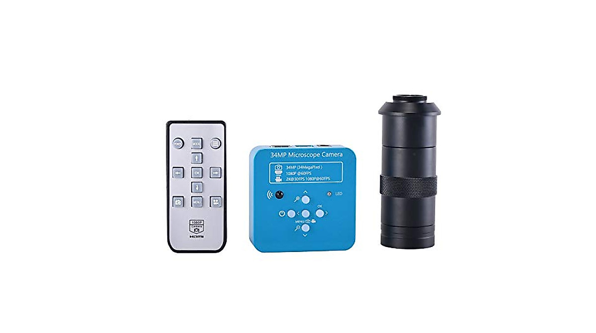 HAYEAR 34MP 1080P Industrial Microscope Camera Kit