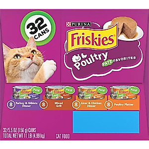 Purina Friskies. Classic Pate Poultry Favorites Cat Food Variety Pack (Variety Pack 1)