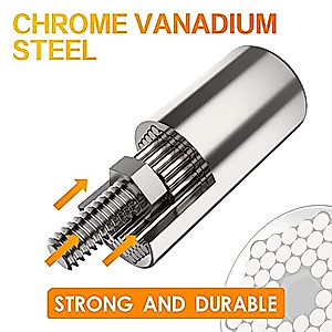 YOMERTO Stocking Stuffers for Men Dad Christmas Gifts Universal Socket Tools Sets, Gifts for Dad Men BEST DAD EVER for Father Grandpa Birthday Gifts from Daughter Son Wife Kids, Multitools 7-19mm