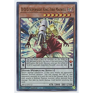 D/D/D Supersight King Zero Maxwell - MP22-EN112 - Ultra Rare - 1st Edition