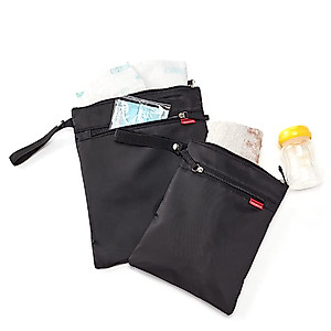 MOMIGO 3pcs Diaper Bag Baby Cooler Pouch Set - Diaper Bag Organizing Pouches Diaper Wet Dry Bags Waterproof Reusable, Travel Beach Pool Daycare for Diaper or Wet Clothes