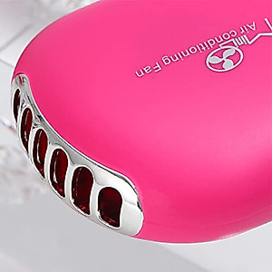 SOLUSTRE Rechargeable Fan Rechargeable Fan Red Usb Air Rose Dryer Extension Quick Mini for Fan Conditioning Blower Eyelash Usb Fan Usb Fan