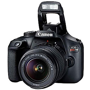 Canon EOS Rebel T100 DSLR Camera with 18-55mm Lens, Cleaning Kit, 32GB Memory, and More
