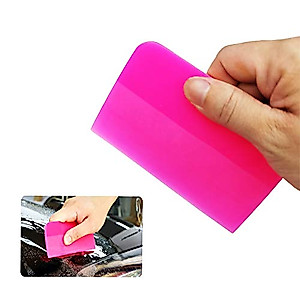 3 in 1 TPU Squeegee Material,Anti-Scratch Rubber Squeegee for car,PPF Squeegee,Different Sizes Squeegee are Suitable for Vinyl Wrap and Window Tint Tool for Cars