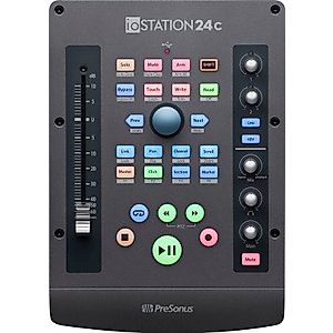 PreSonus ioStation 24c 2x2, 192 kHz, USB Audio Interface and Production Controller with Studio One Artist and Ableton Live Lite DAW Recording Software
