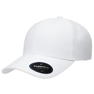 Flexfit Womens Nu Baseball Cap, White, Small-Medium US