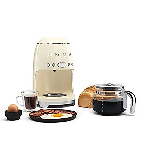 Smeg DCGC01 Jug for Overflow Coffee Maker DCF02 DCG01, Glass