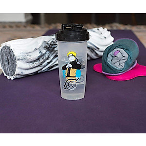 JUST FUNKY Naruto Shippuden Plastic Shaker Bottle | Holds 20 Ounces