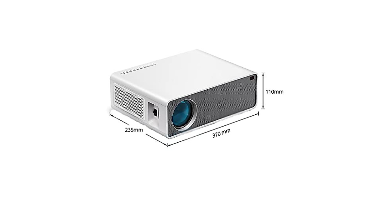 Thick Full HD 4K Projector with 7500 Lumens for Home Cinema