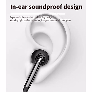 WASRUYI 3.5mm Headphone with Microphone Jack Earbud(2pack) Gaming Laptop Earphone Video Game Ear for Kid for School Computer Wired Headset PC Chromebook Auriculare Compatible for Galaxy