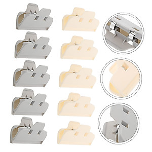 HOMSFOU 20 Pcs Sealing Clip Snack Sealer Clips for Sealing Bags Airtight Food Clip Snack Bags Clips Food Locking Clips Food Bag Clips Magnetic Bag Clip Snacks Heavy Storage Bag Plastic