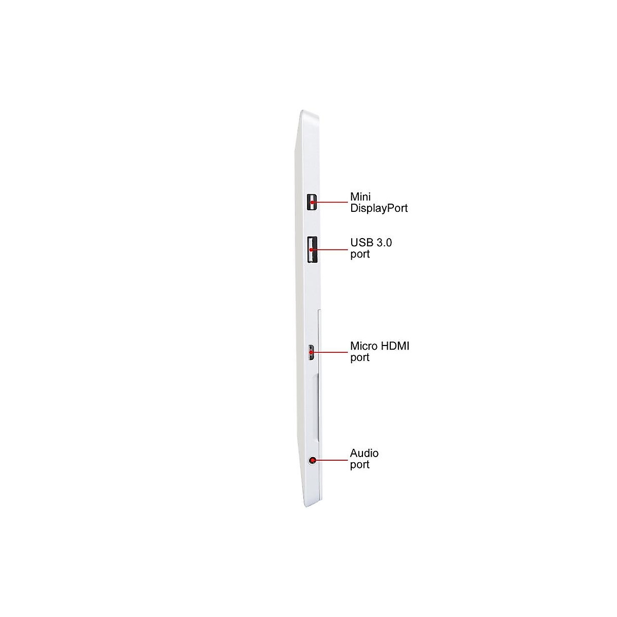 Microsoft Surface 3 Tablet (10.8-inch FHD (1920x1280), 4GB RAM, 128GB SSD, Intel Atom 1.6Ghz, Windows 10 Professional 64 Bit) (Renewed)