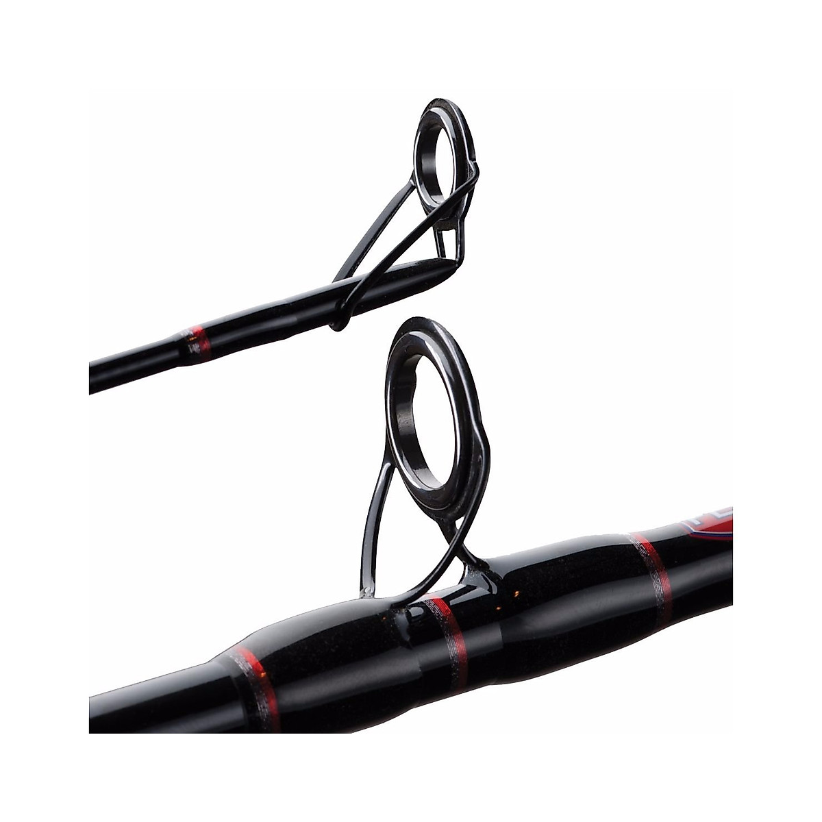 PENN Rampage Jig 6’6” Nearshore/Offshore Spinning Rod; 1-Piece Fishing Rod, 30-80lb Line Rating, Medium Rod Power, Moderate Fast Action, 2-5 oz. Lure Rating