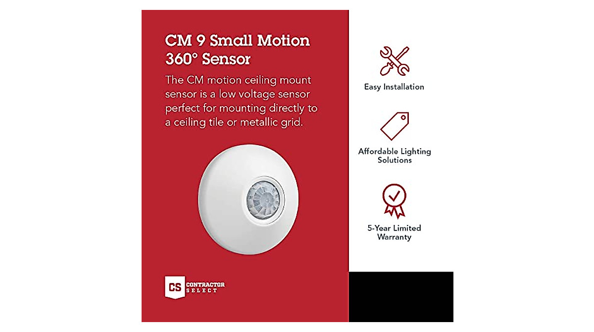 Sensor Switch CMR PDT 9 Occupancy Sensor - 12ft Radius