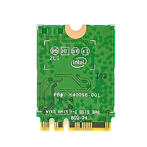 HighZer0 Electronics Dual Band Wireless AX200NGW for Intel AX200 WiFi 6 Adapter 2.4GHz 574Mbps/5GHz 2.4Gbps 802.11AX Network Card Supports Bluetooth 5.0 Wireless Network Adapter