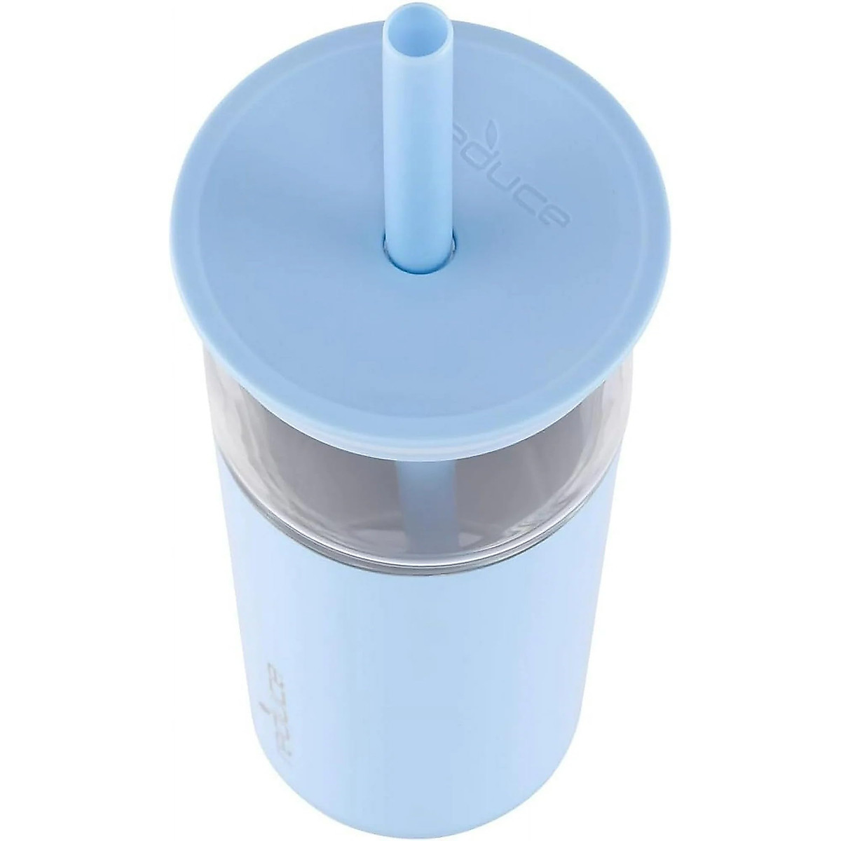 REDUCE Aspen Insulated Glass Tumbler, 20 Oz, 2-Pack (Glacier Blue/Lilac Bud)