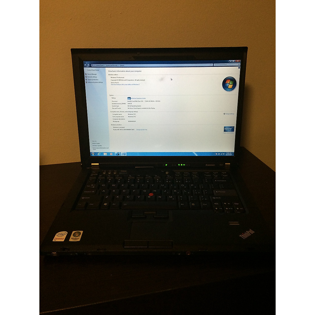 Lenovo 765802U ThinkPad T61 14.1" Notebook