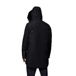 Moose Knuckles Men'S Down Stirling Parka, Black, Medium