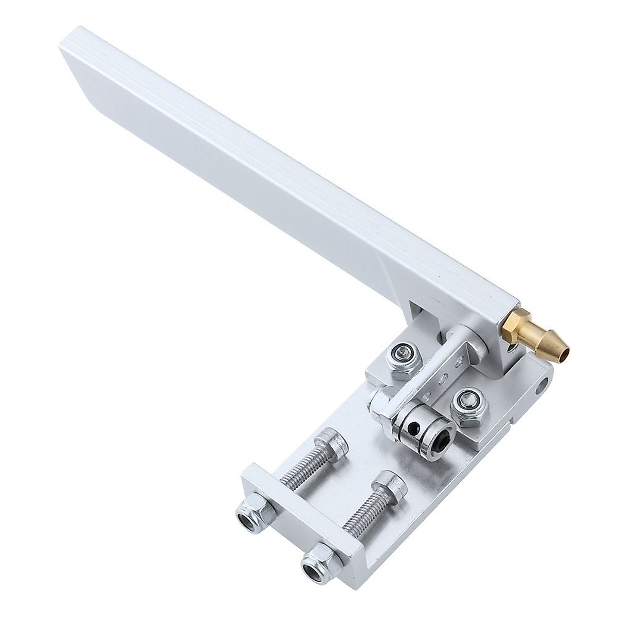 Aluminum 95mm Long RC Boat Rudder with Water Pickup Absorbing Steering for Electric/Gas Power Remote Control Model Parts CNC