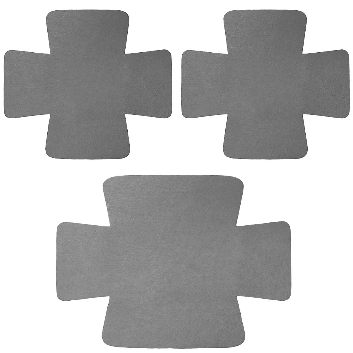 Evelots Bakeware/Cookware Scratch Protectors-Pots/Pan/Dish Dividers -Set of 6 - Two Large Sizes-Extra Thick Felt - Prevent Chips and Cracks When Stacking