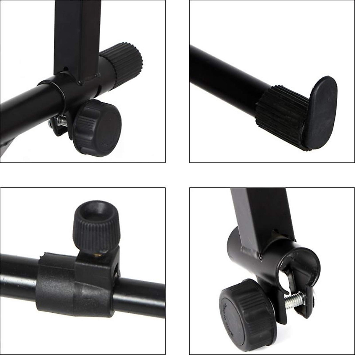 Miwayer Keyboard Stand Extension Adapter for X-Style Keyboard Stand, 2 tier keyboard stand Adjustable Width (Keyboard Stand Extension)