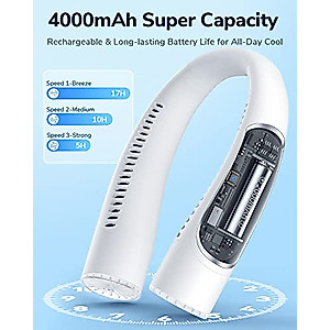 CAFELE Neck Fan (Red)