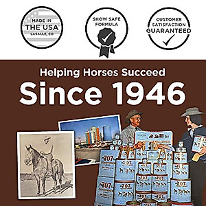 Formula 707 MuscleMx Equine Supplement, 3lb Bucket – Conditioning Support and Muscle Builder for Horses with Lysine, Gamma Oryzanol, Creatine & OKG